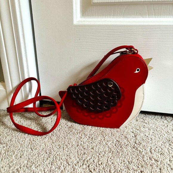 kate spade | Bags | Kate Spade New York Ooh La La Red Carpet Bird ...